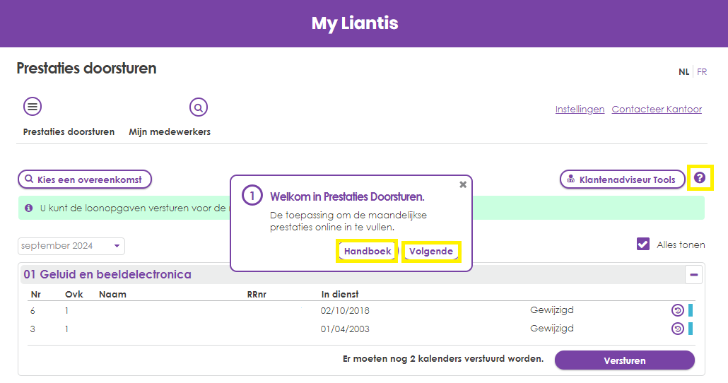 Where can I send the monthly performances to the Liantis social ...